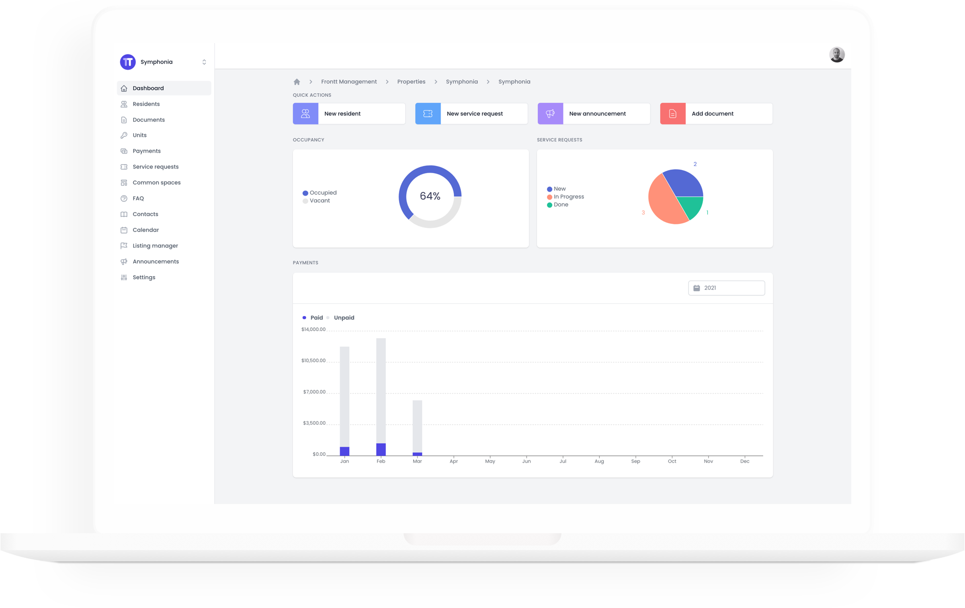 Frontt.io - property management